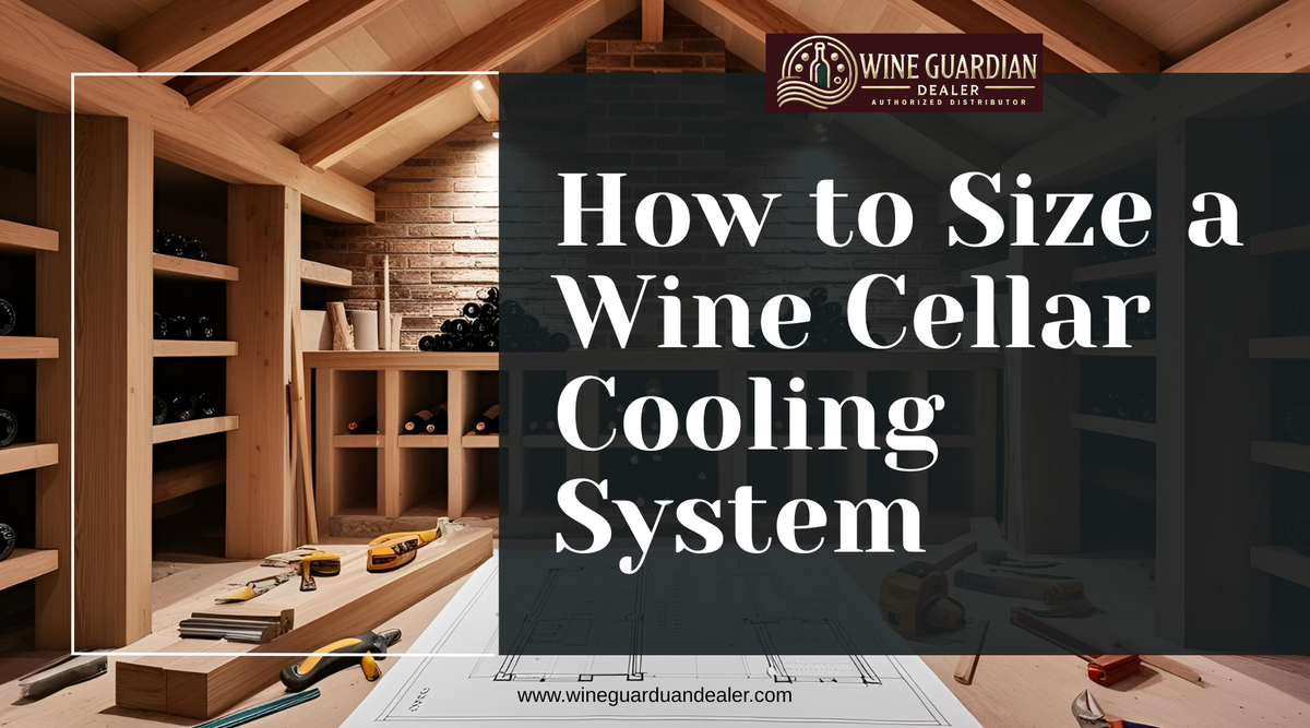 How to Size a Wine Cellar Cooling System | Wine Guardian Dealer