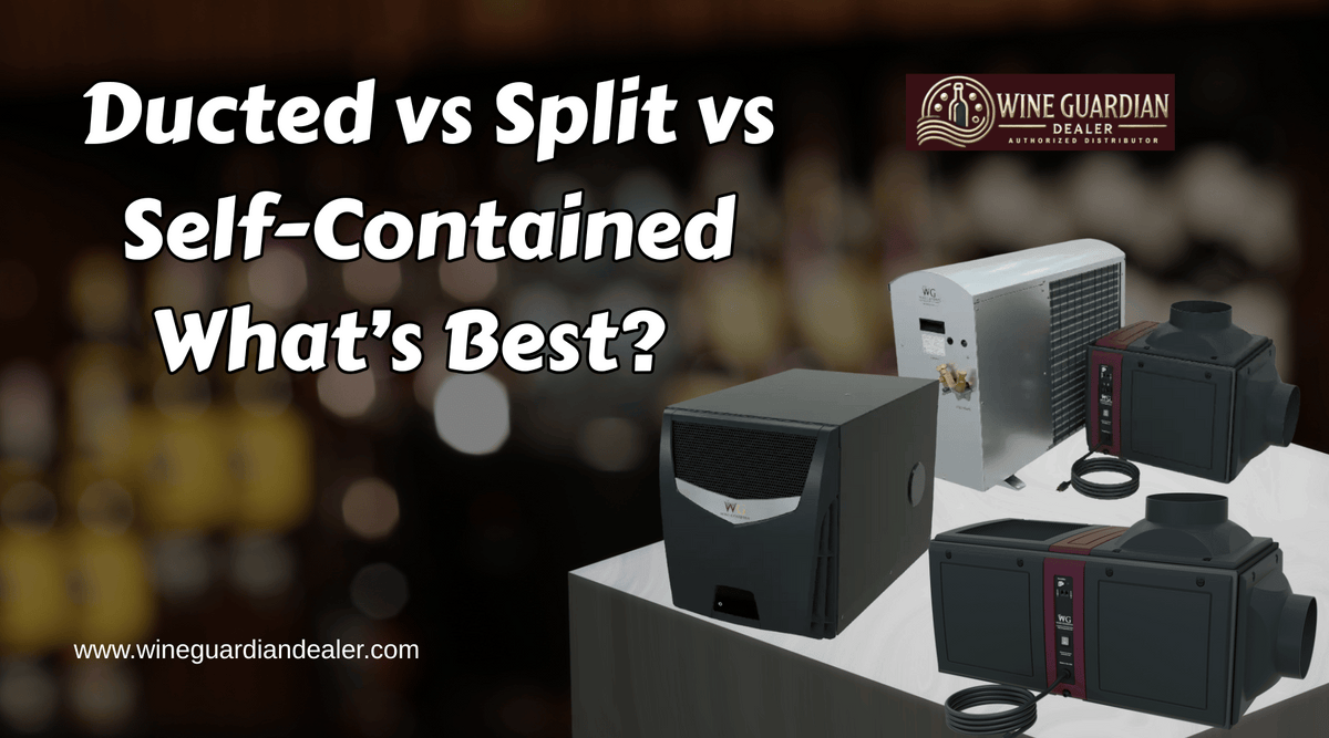 Compare Wine Cooling System Types | Wine Guardian Dealer