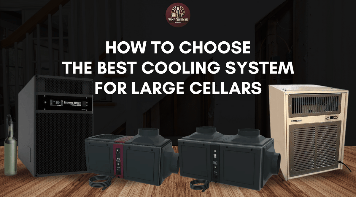 Best Wine Cooling Systems for Large Cellars | Wine Guardian Dealer